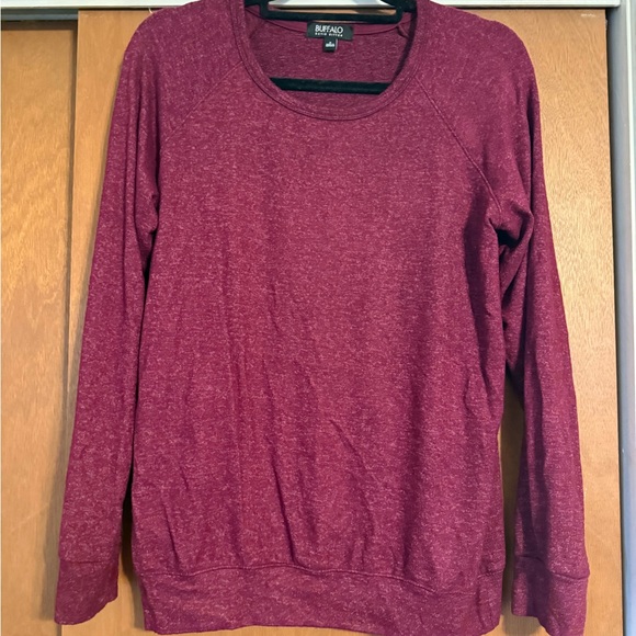 Buffalo David Bitton | Sweaters | Buffalo David Bitton Burgundy Top ...